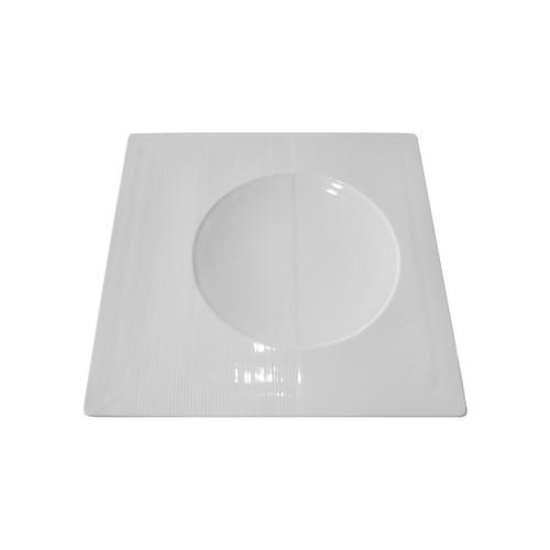 PLATE SQUARE W/WELL 300X300MM AURA (RENE OZORIO) PATRA - QCC ...