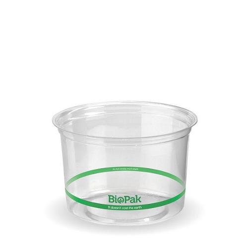 Container Biobowl Round BioPlastic 500mL Clear BioPak (Ct500) - QCC ...
