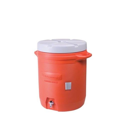 BEVERAGE CONTAINER INSULATED COLD DRINKS 37.8L ORANGE RUBBERMAID - QCC ...