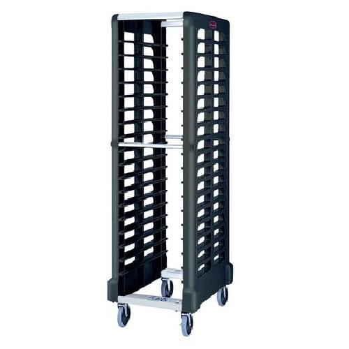 Proserve Rack 18 X Gn 1/1 Pan Black 603x473x1724mm Rubbermaid - QCC ...