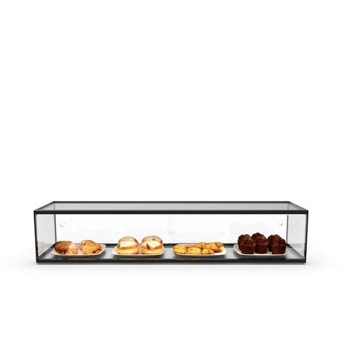Ambient Food Display Countertop Glass 1 Tier 1200x350x200mm Sayl - QCC ...